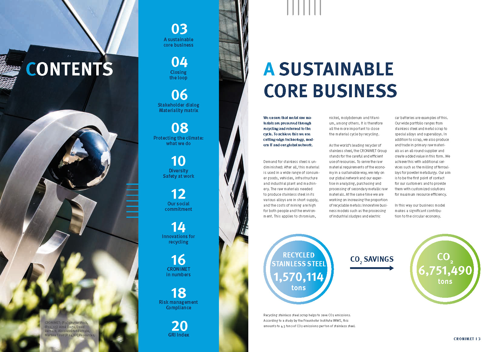 CRONIMET Holding GmbH | Current press releases